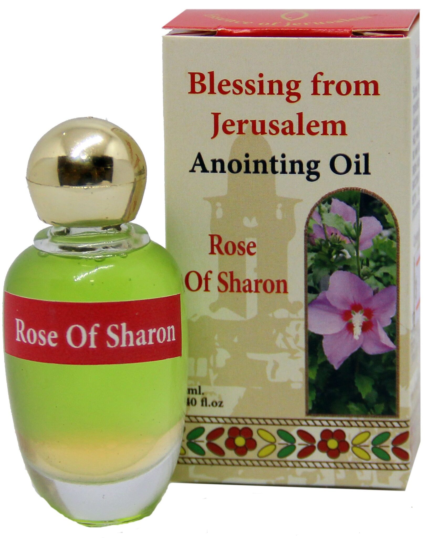Anointing Oil - Rose of Sharon - Holy Land Shopping