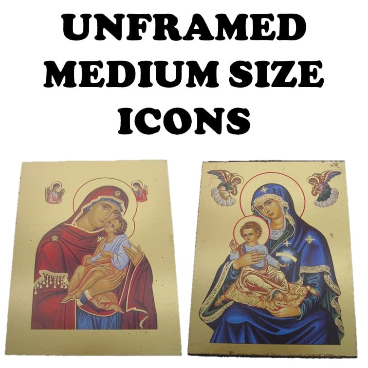 Unframed Medium Size Icons Archives - Holy Land Shopping
