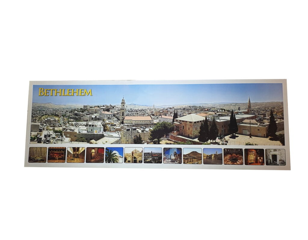 Bethlehem PANORAMA POSTER - Holy Land Shopping