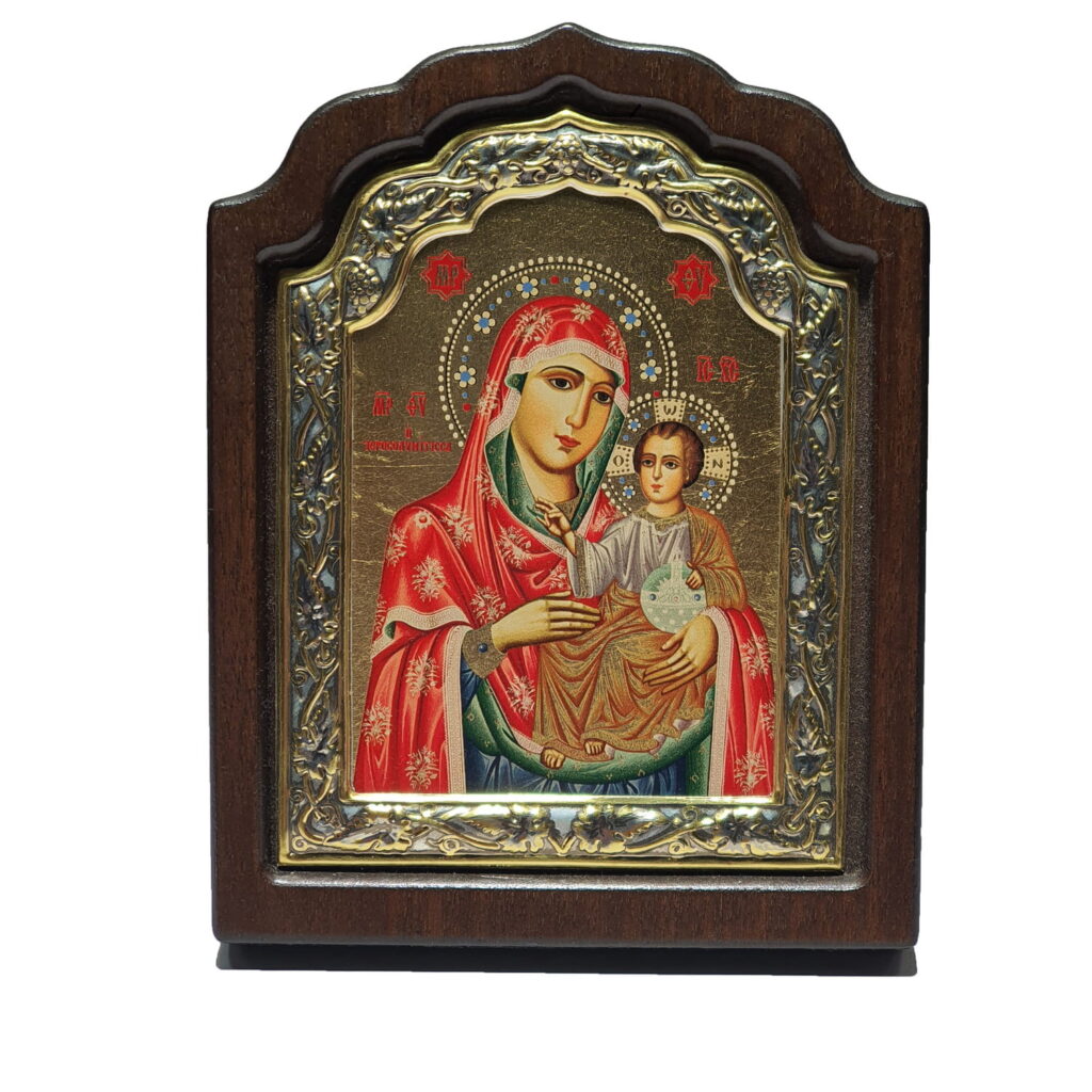 Virgin Mary and Baby Jesus' Icon - Holy Land Shopping